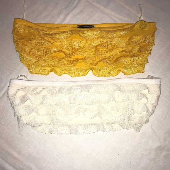 Wet Seal | Intimates & Sleepwear | 2 Wet Seal Ruffled Bralettes | Poshmark